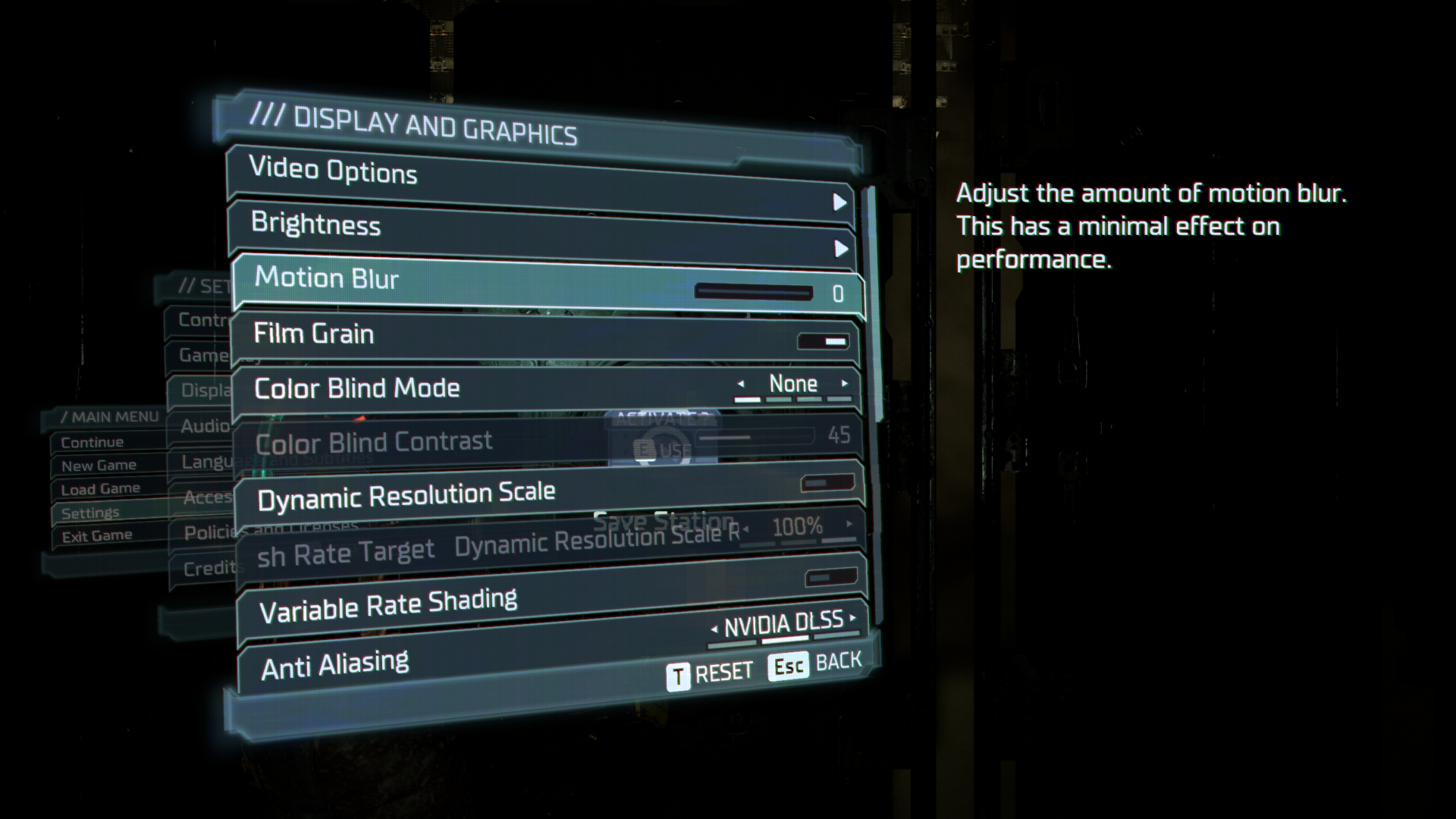 Low Vision Game Review - Dead Space - Game Accessibility Nexus