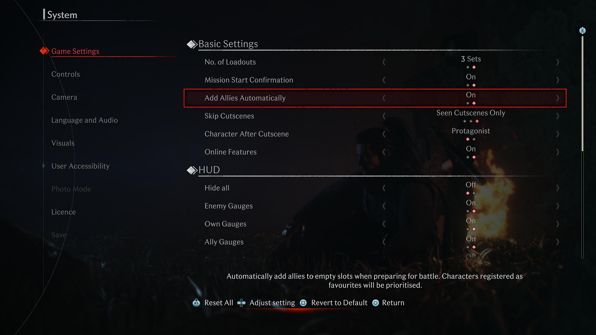 Low Vision Game Review - Rise of the Ronin - Game Accessibility Nexus